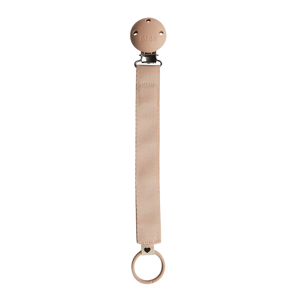 Pacifier Clip Ribbon - Blush – Peek A Boo Store